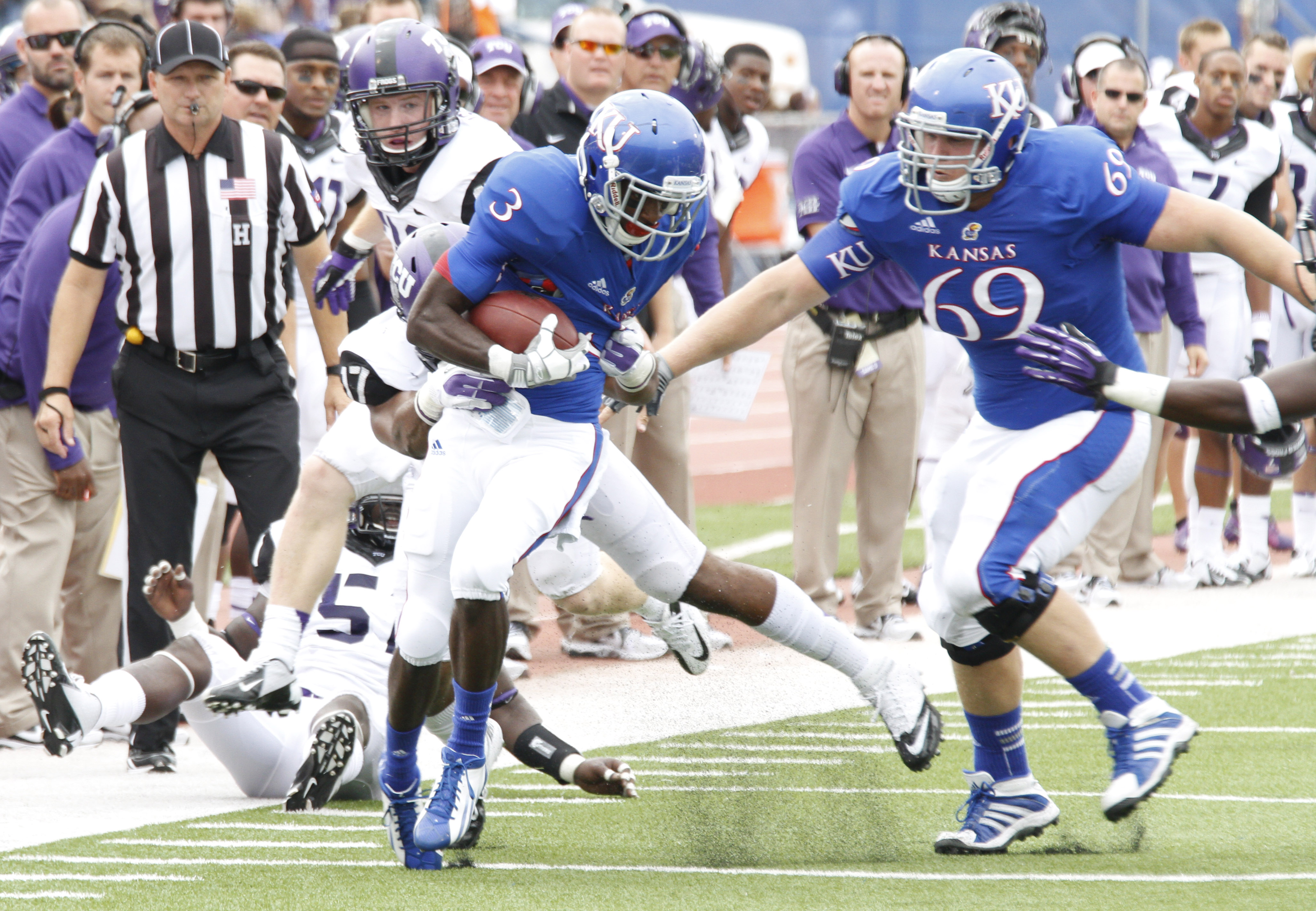 Photo gallery: KU football v. TCU | News, Sports, Jobs - Lawrence ...